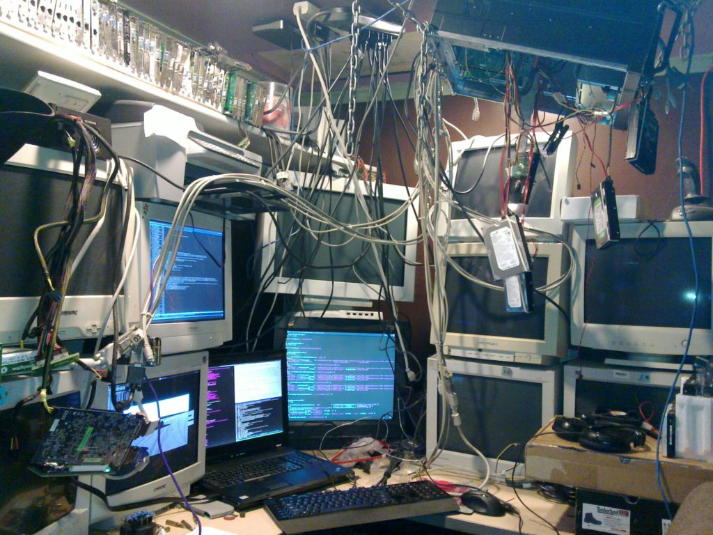 Server Room - Behind the Scenes at WTF Florida?